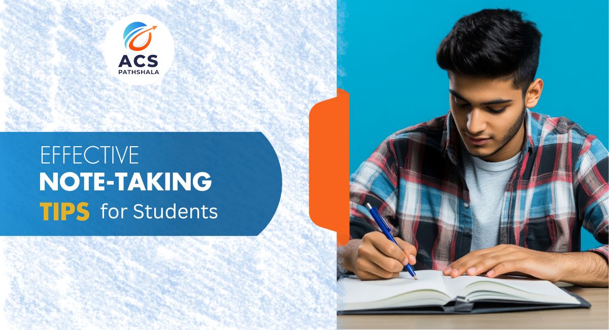 Effective Note Taking Tips for Students
